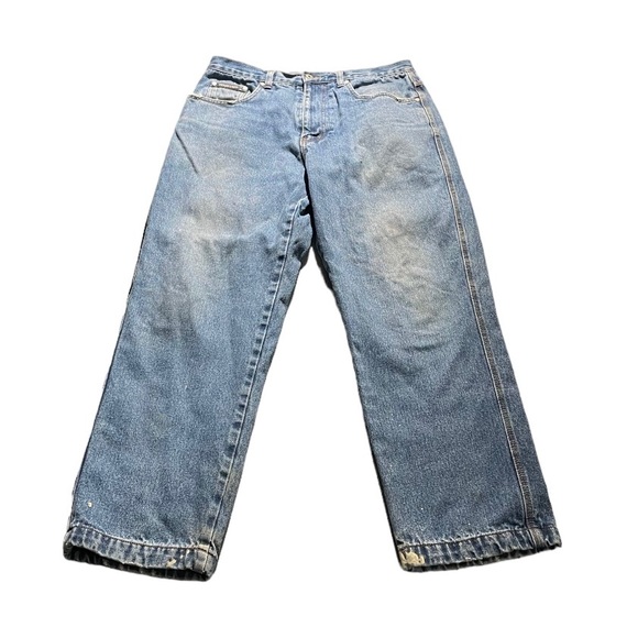 Moose Creek | Jeans | Vintage Moose Creek Jeans Blue Flannel Lined ...
